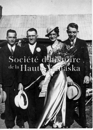 Mariage de Lionel Messier et Ruth Pearson - Eastern Townships Archives ...