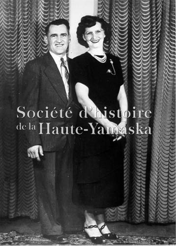 Lionel Messier et Ruth Pearson - Eastern Townships Archives Portal