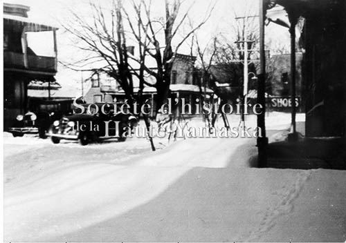 Le village de West Shefford en hiver, vers 1940 - Eastern Townships ...