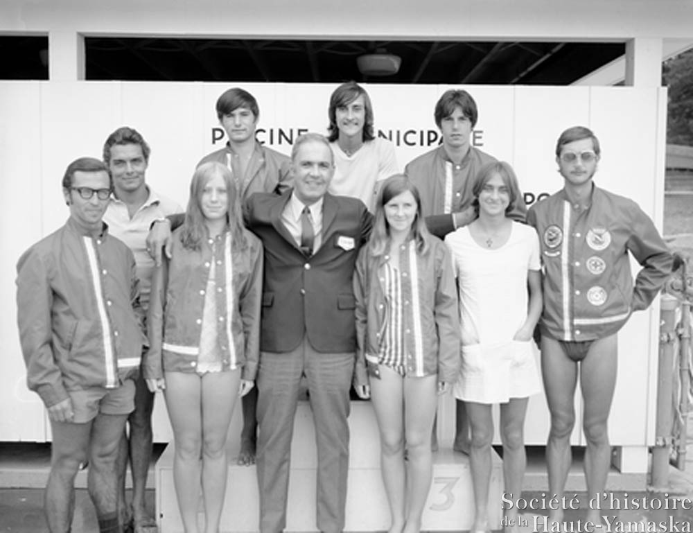Cours de natation - Eastern Townships Archives Portal
