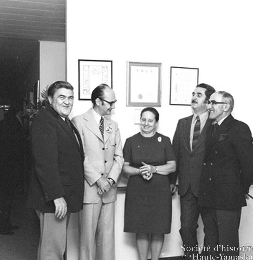 Visite du ministre Jean-Luc Pépin - Eastern Townships Archives Portal